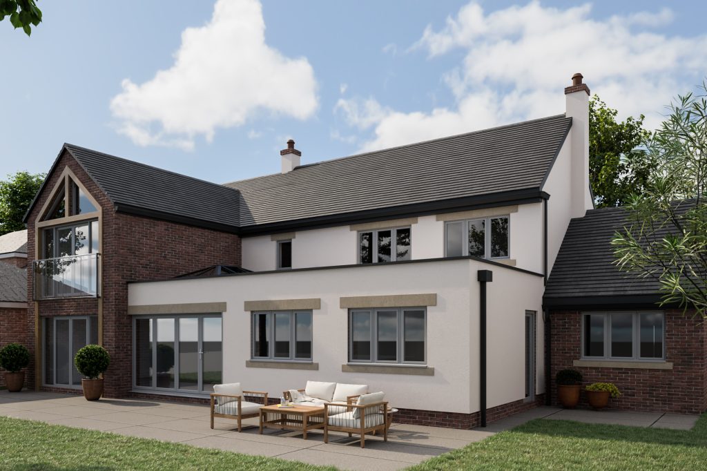 Two Storey Side, Single Storey Rear and Garage Extensions - Draw Plan